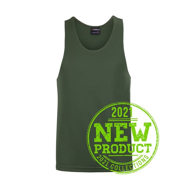 JB'S WEAR - POLY SINGLET - Flash Branding